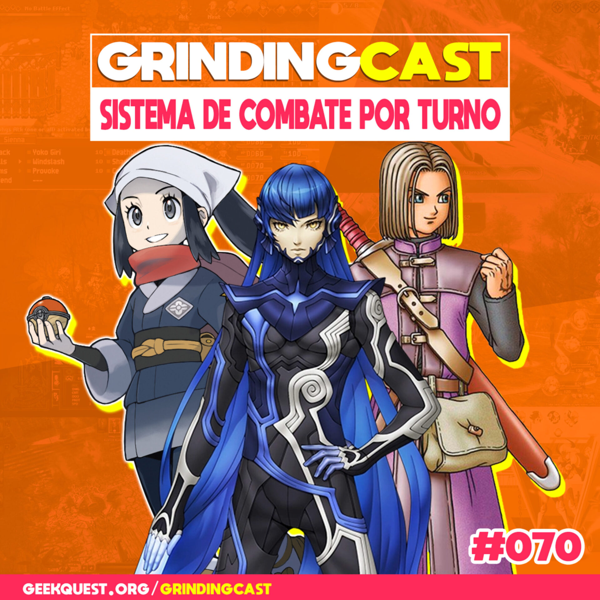 Grindingcast 070 - Sistema de combate por turno - Grindingcast - O podcast de RPG