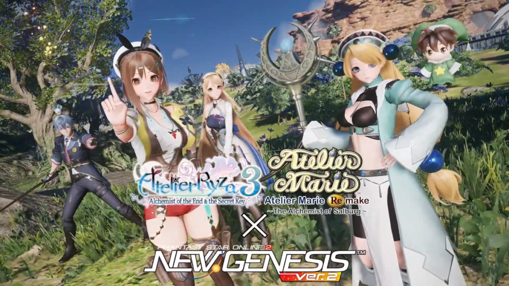 Confira os personagens do Atelier em PSO2: New Genesis - Grindingcast ...