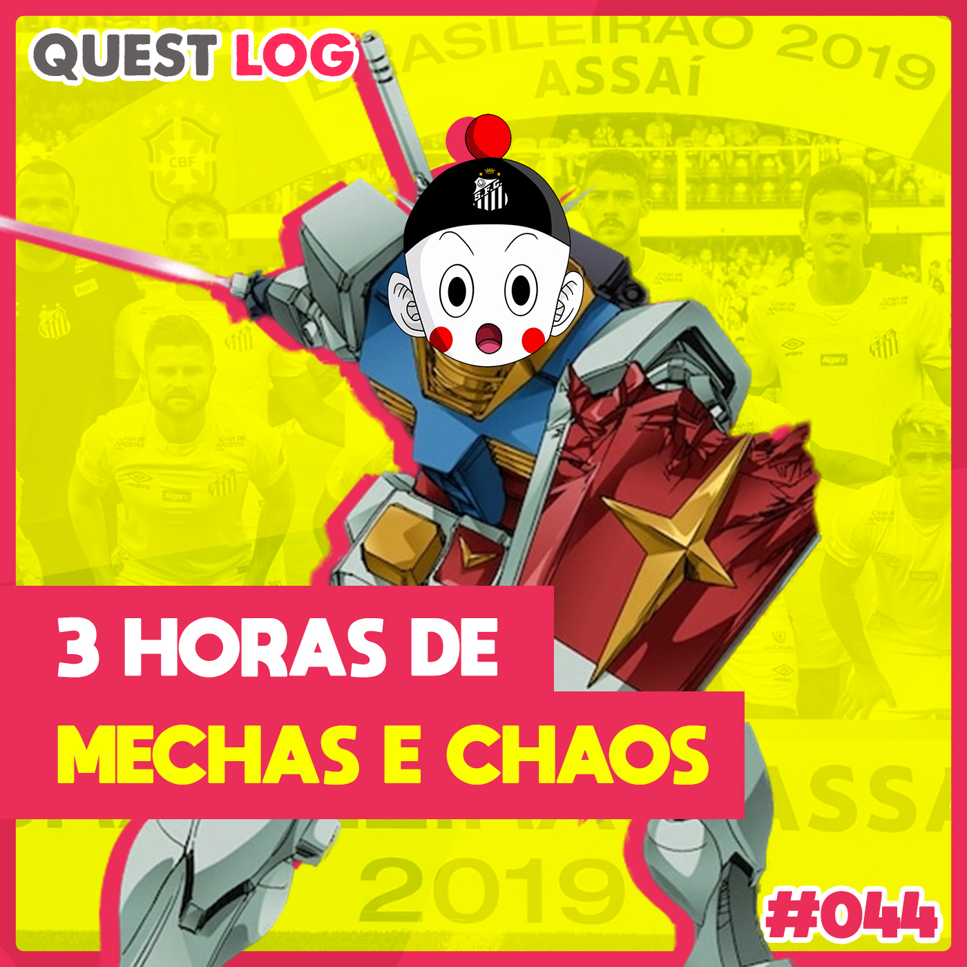 Quest Log 044 - 3 horas de Mechas e Chaos - Grindingcast - O podcast de RPG