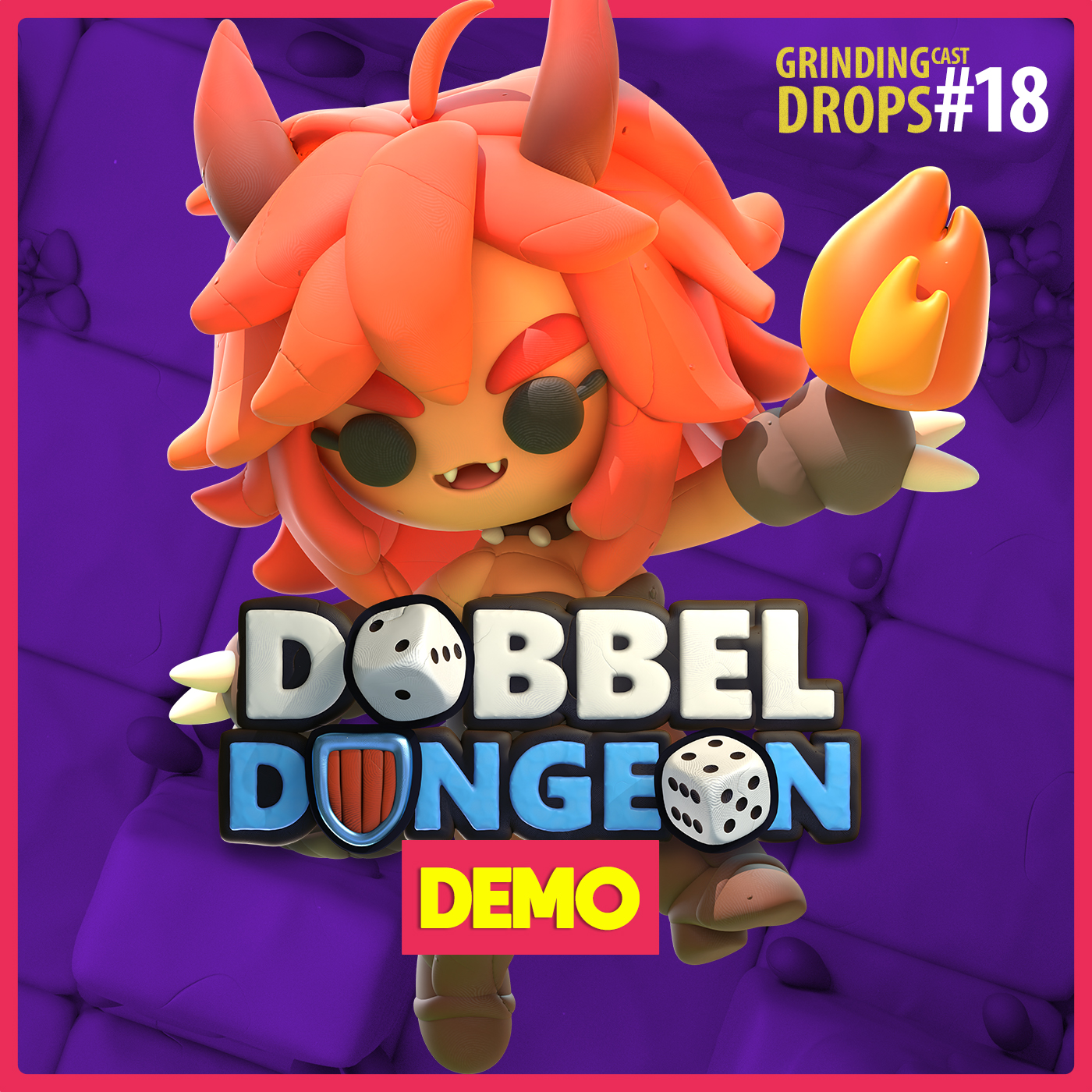 Grindingcast Drops 018 - Demo: Dobbel Dungeon - Grindingcast - O podcast de RPG